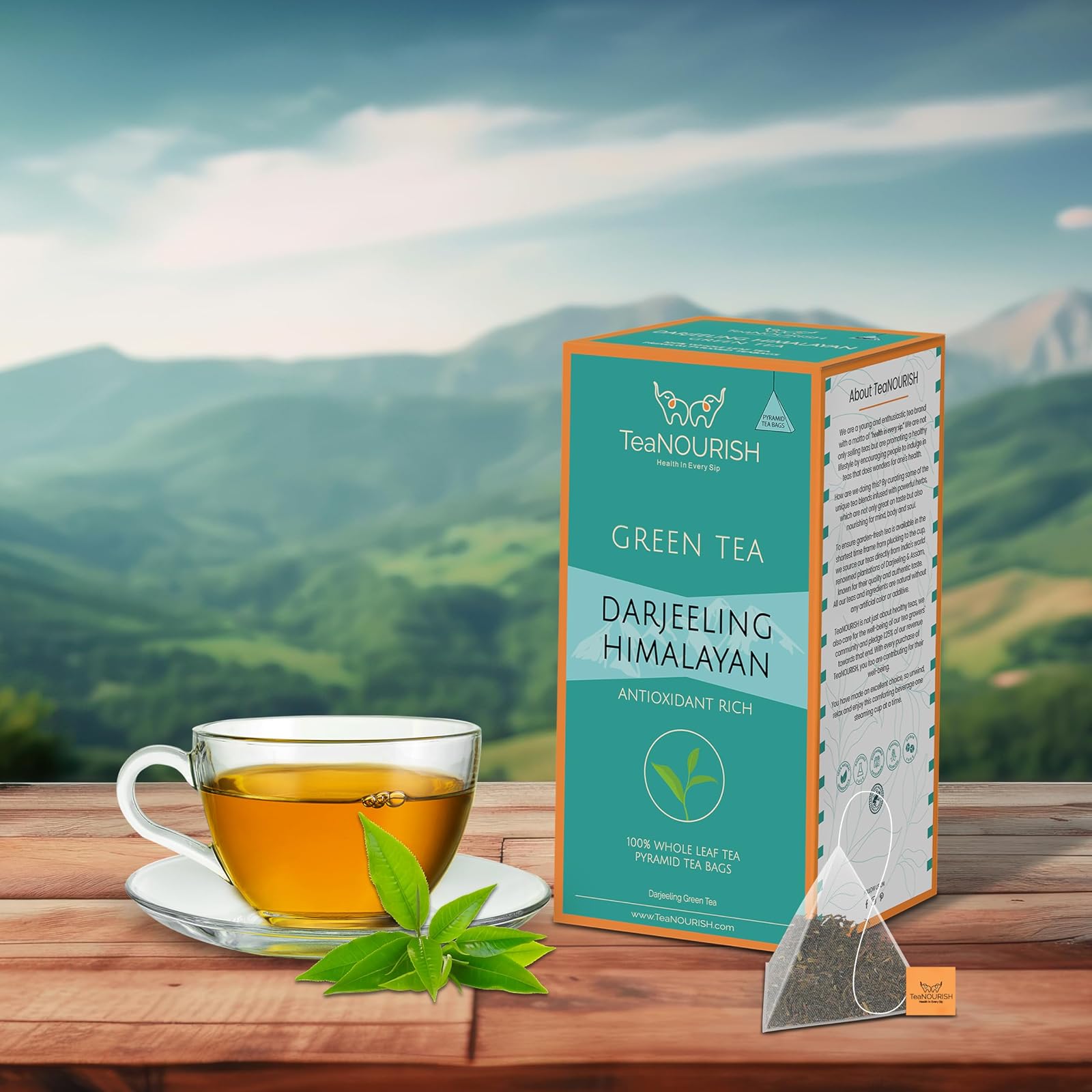 premium green tea for relaxation