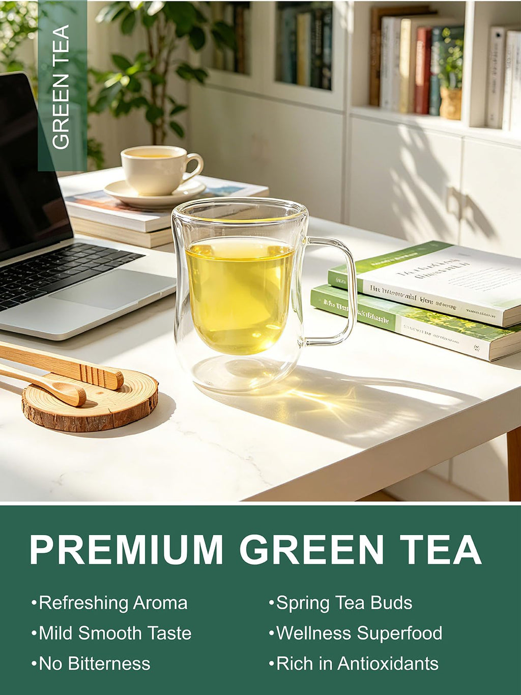 premium green tea for wellness