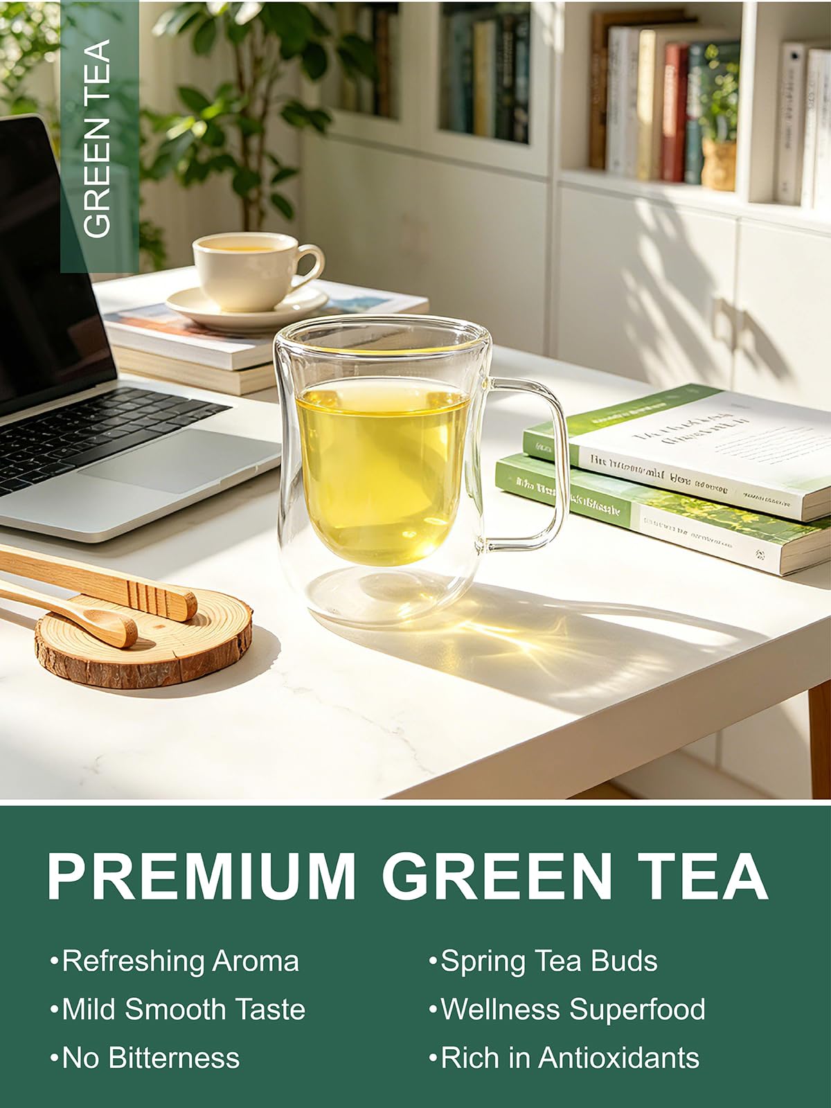 premium green tea for wellness