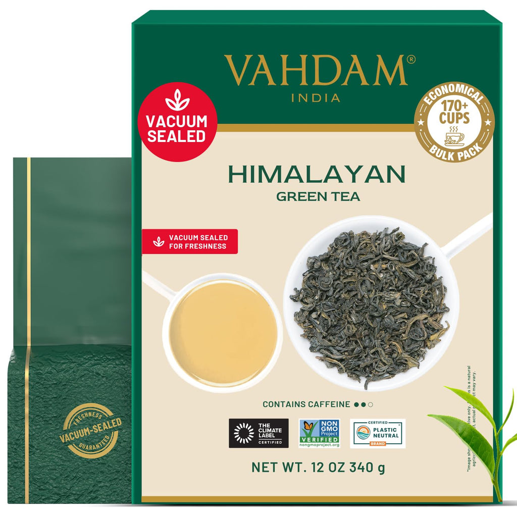 premium green tea loose leaves