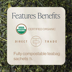 premium green tea sachets for brewing