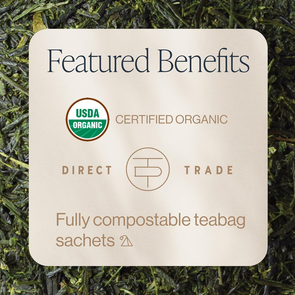 premium green tea sachets for brewing