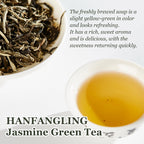 premium green tea with jasmine aroma