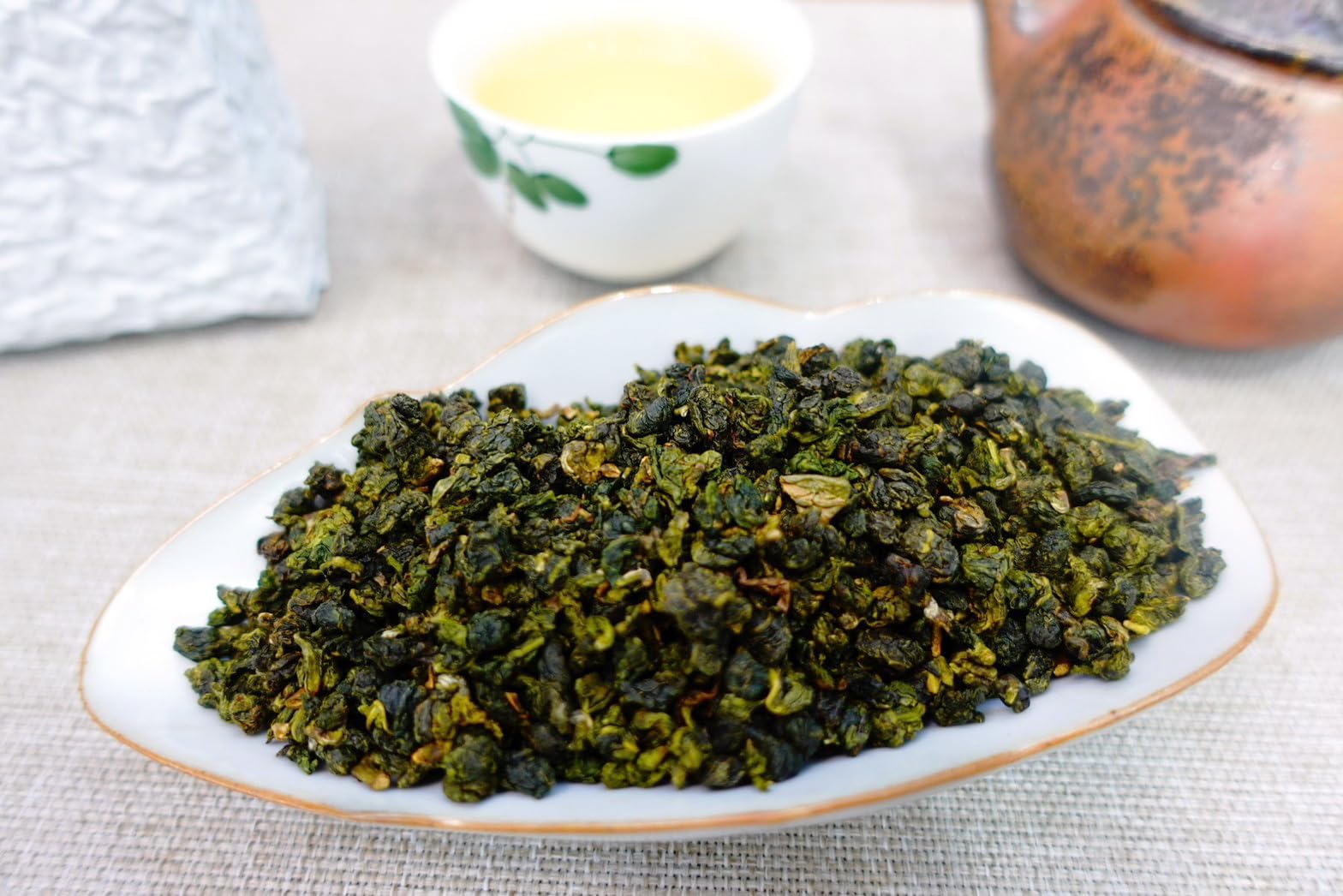 premium green tea with jasmine