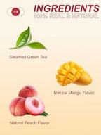 premium green tea with mango flavour
