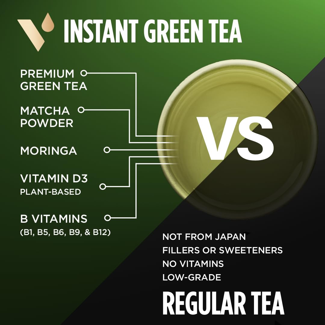 premium green tea with matcha