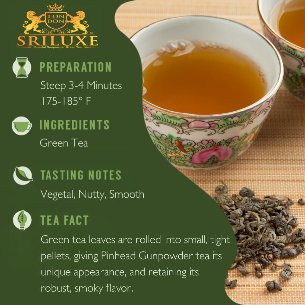 premium gunpowder green tea