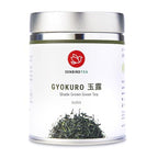 premium gyokuro green tea leaves