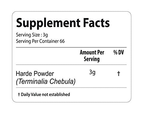 premium haritaki powder for health