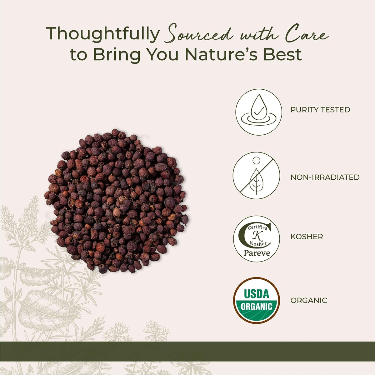 premium hawthorn berries for herbal tea