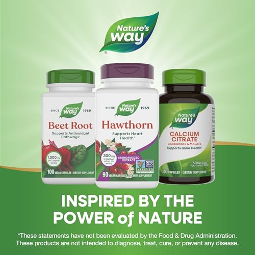 premium hawthorn capsules for overall health