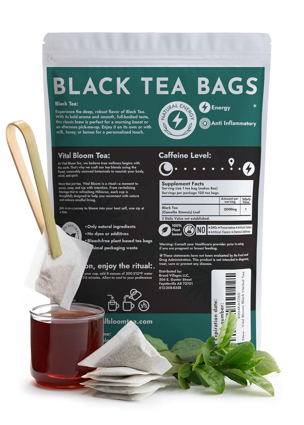 premium herbal black tea