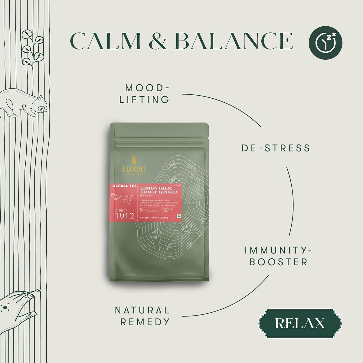 premium herbal detox tea blend