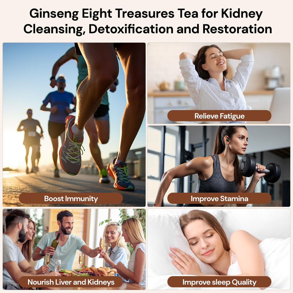 Premium herbal detox tea selection