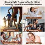 Premium herbal detox tea selection