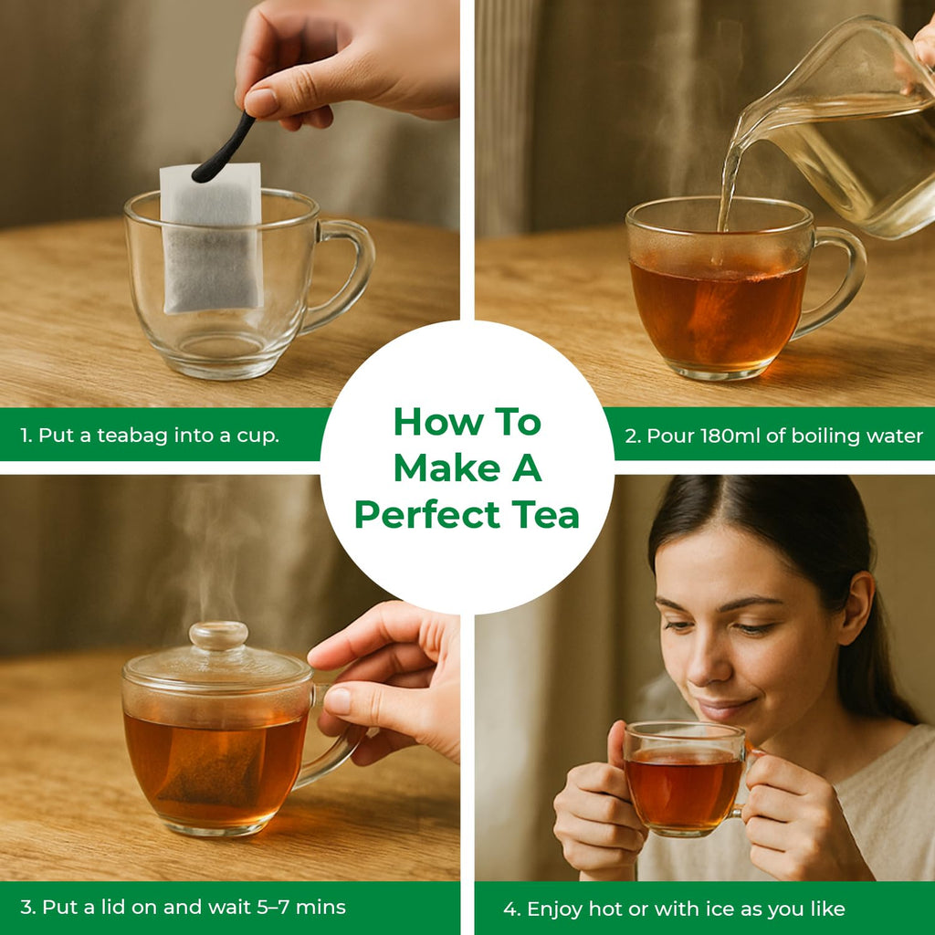 premium herbal Moringa tea blend