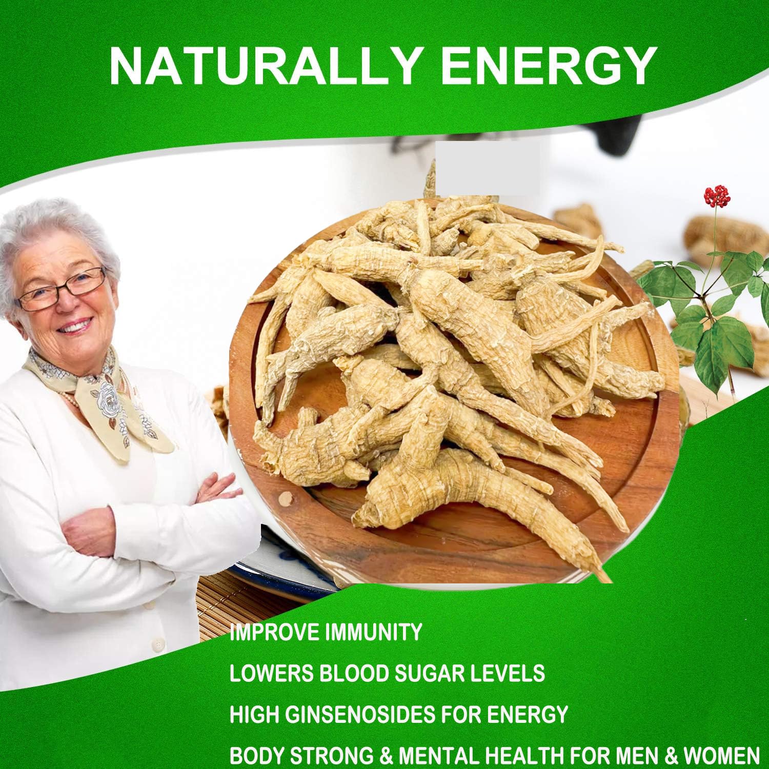 premium herbal supplement with ginseng