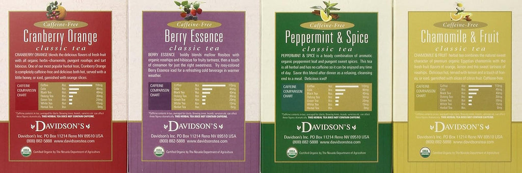 premium herbal tea bags for relaxation