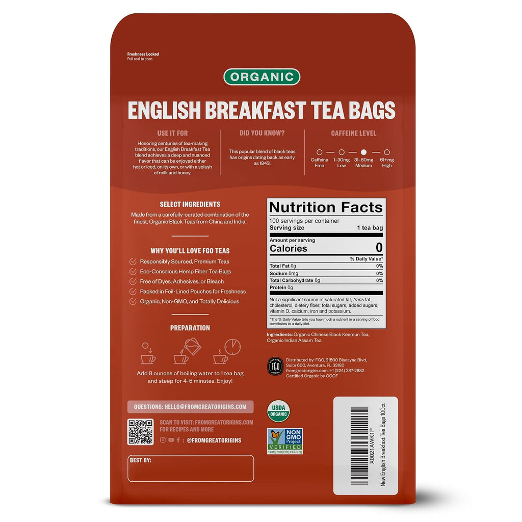premium herbal tea for breakfast