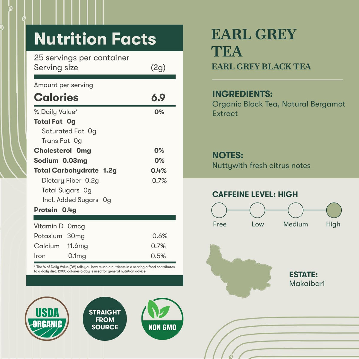 premium herbal tea for relaxation