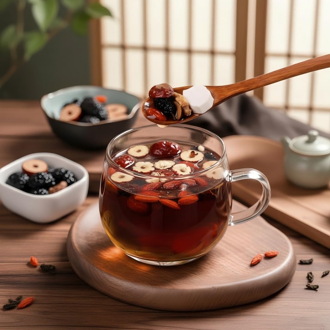 Premium herbal tea for relaxation