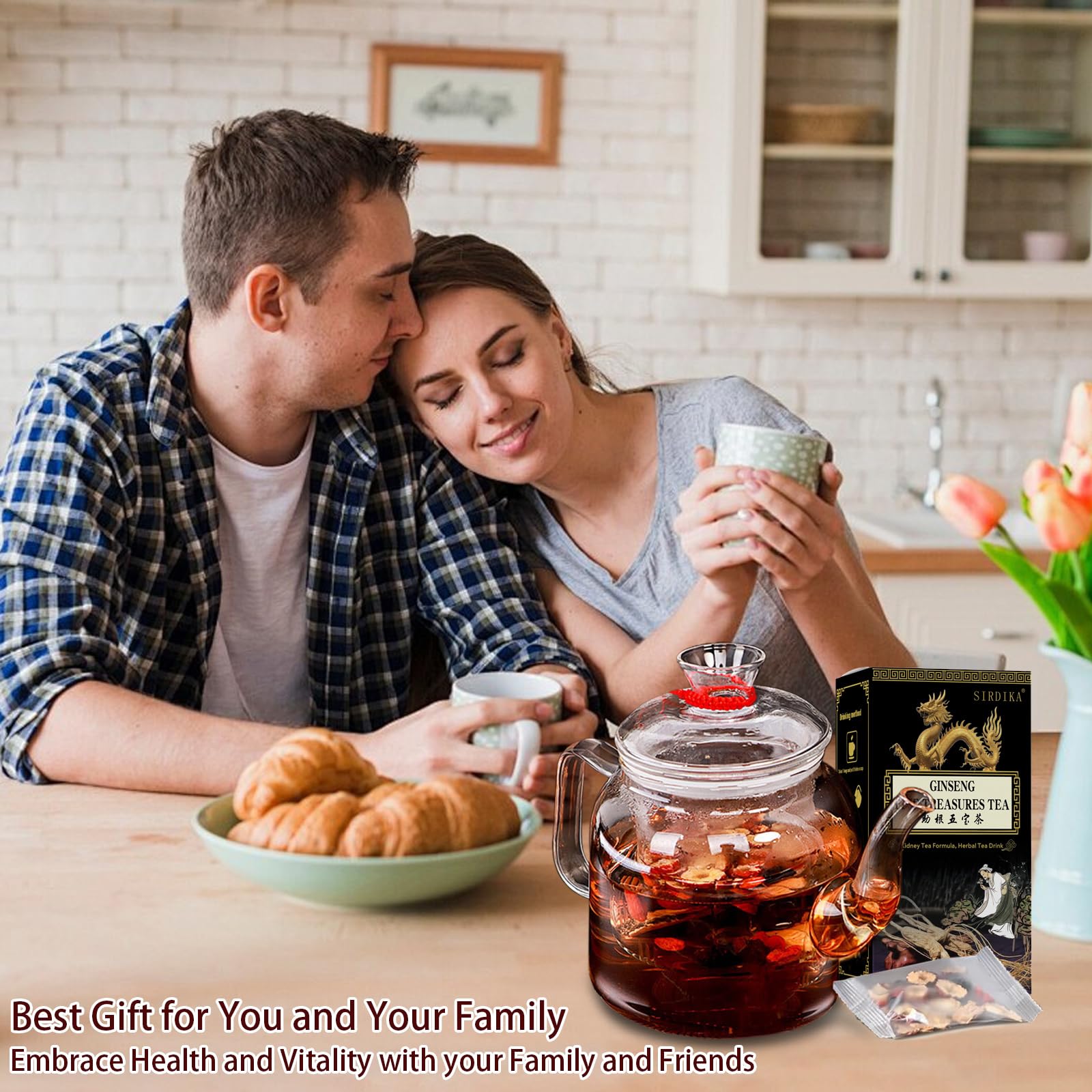 Premium herbal tea for vitality