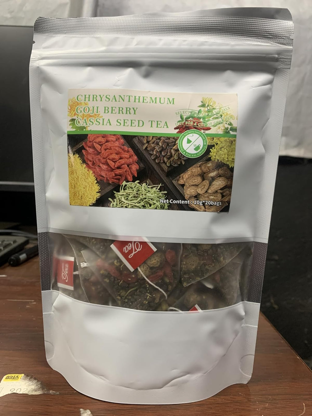Premium herbal tea for vitality