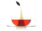 premium herbal tea in a tin