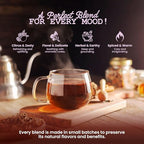 premium herbal tea selection for relaxation