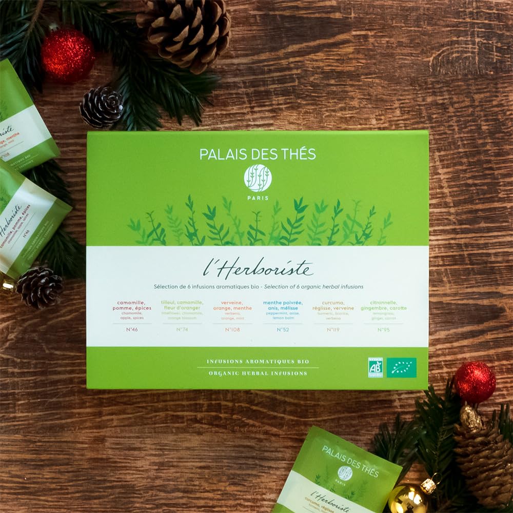 premium herbal tea selection gift