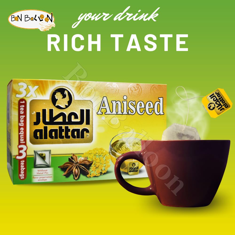 premium herbal tea with anise flavour