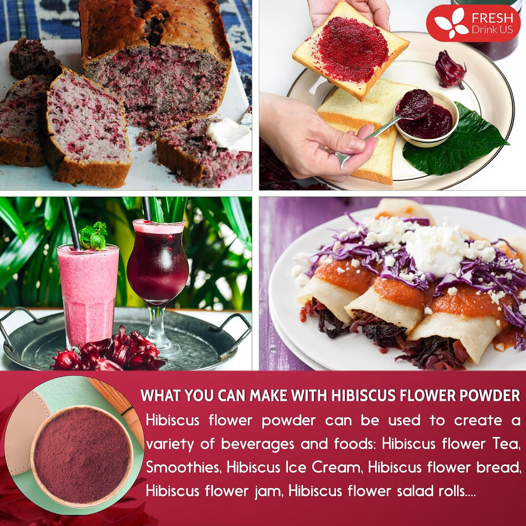 premium hibiscus flower powder