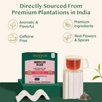 premium hibiscus rose tea for relaxation
