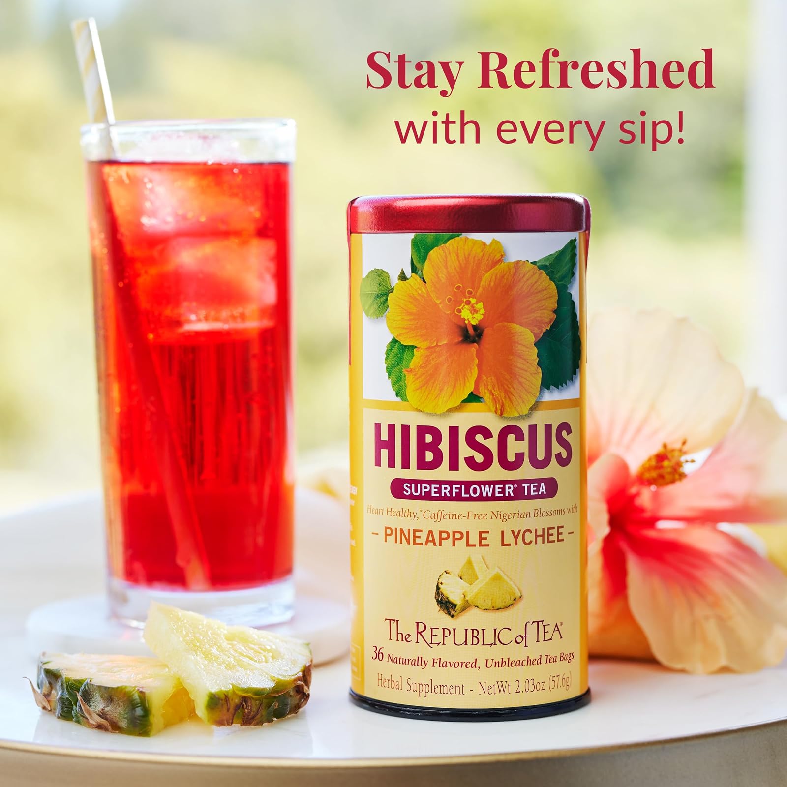 premium hibiscus tea bags