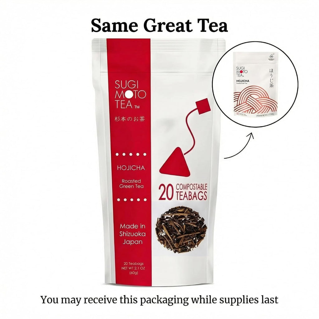 premium Hojicha roasted green tea