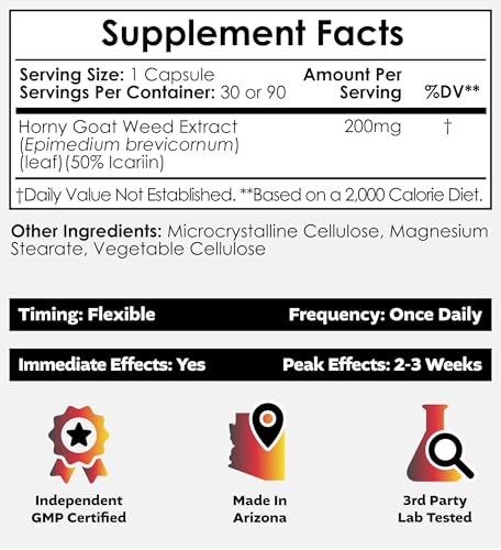 premium horny goat weed supplement
