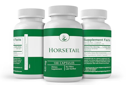 premium horsetail capsules for vitality