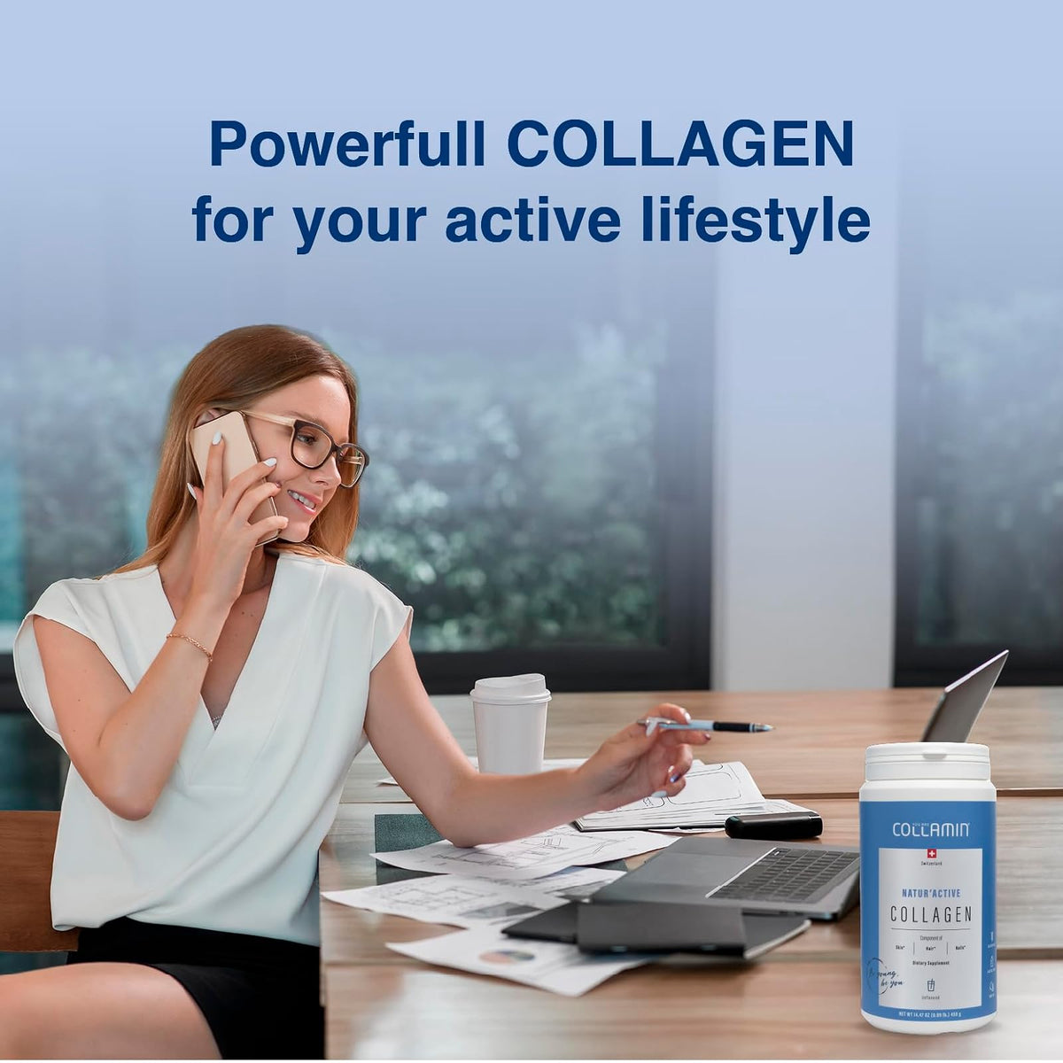 Premium hydrolyzed collagen for wellness
