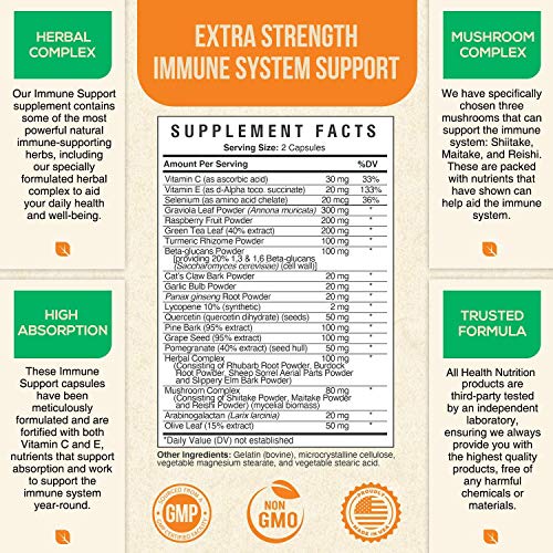 premium immune support capsules
