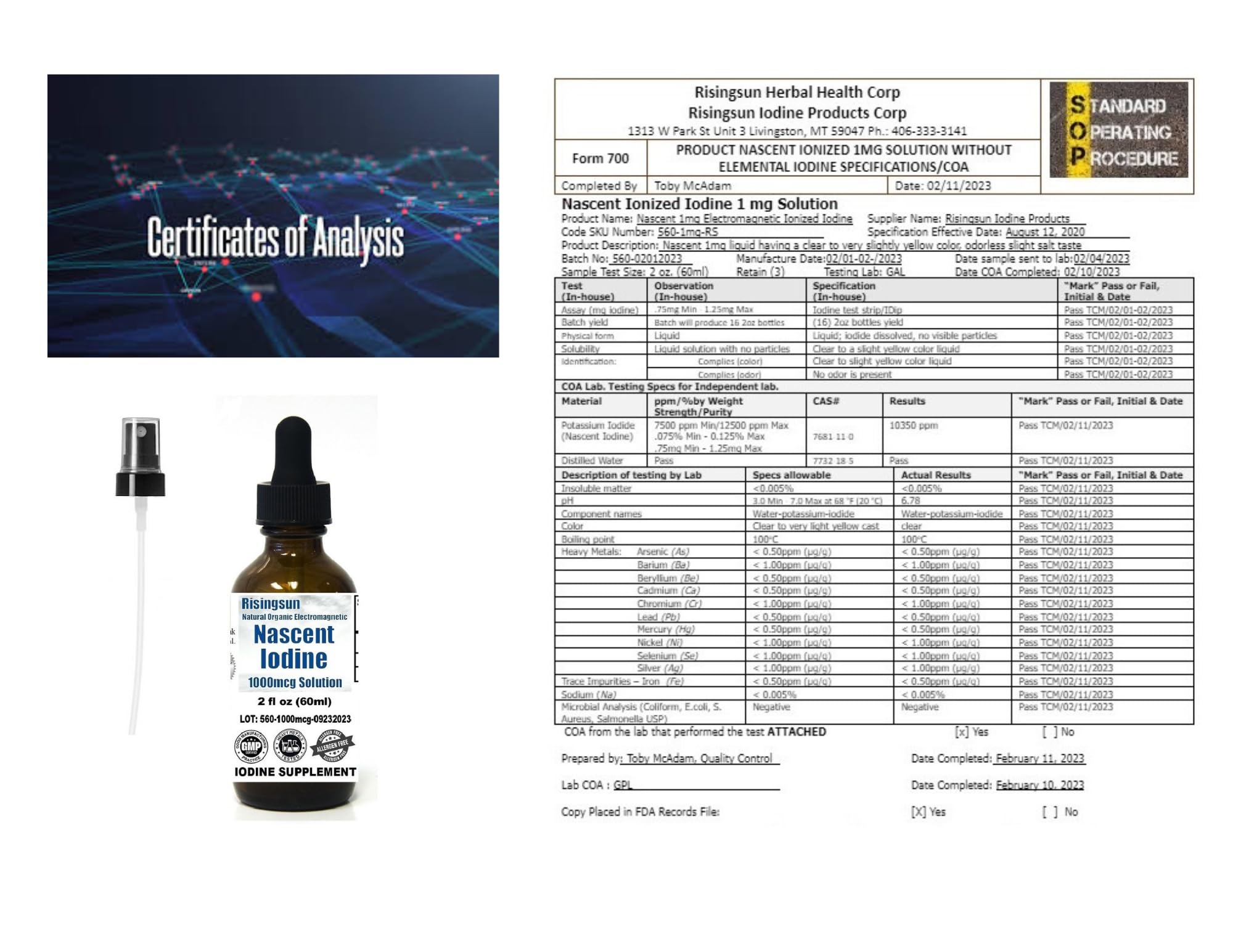 premium iodine drops for energy