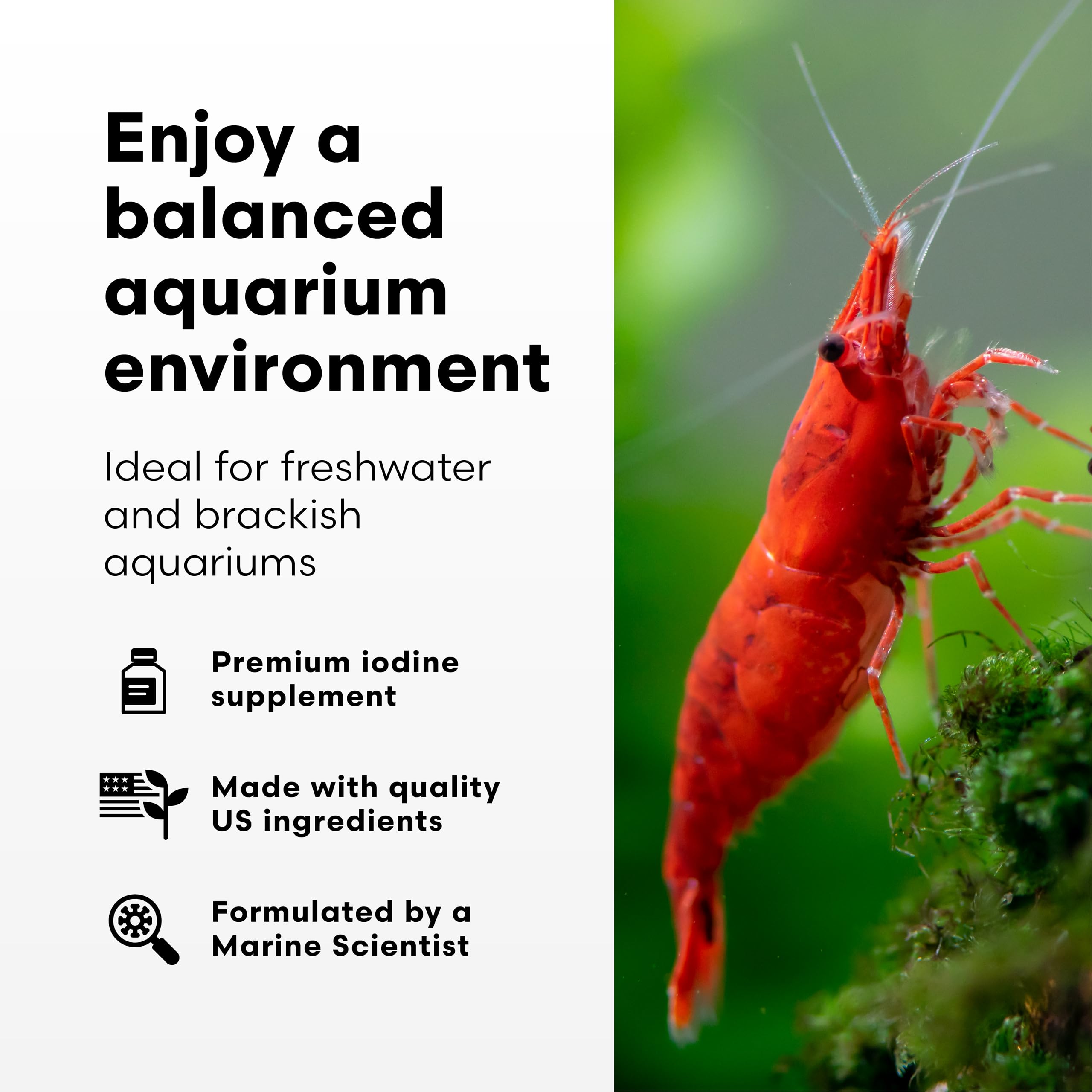 Premium iodine for marine life