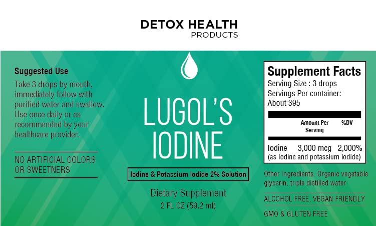 Premium iodine supplement for holistic health