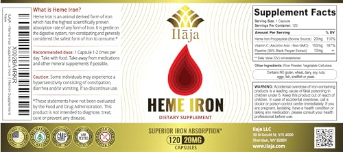 premium iron supplement for better health