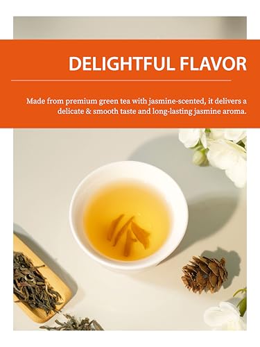 premium jasmine green tea blend