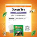 premium jasmine infused green tea