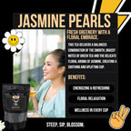 premium jasmine tea pearls for relaxation