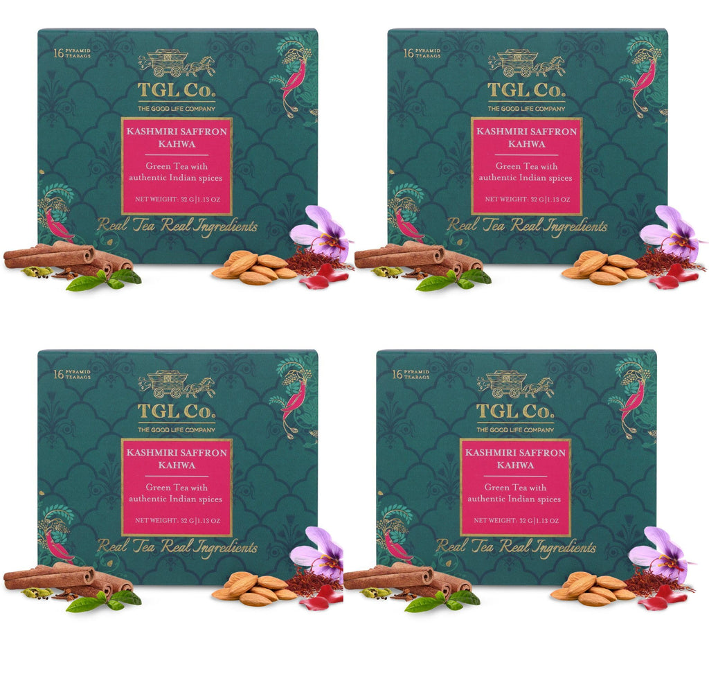 premium Kashmiri green tea bags
