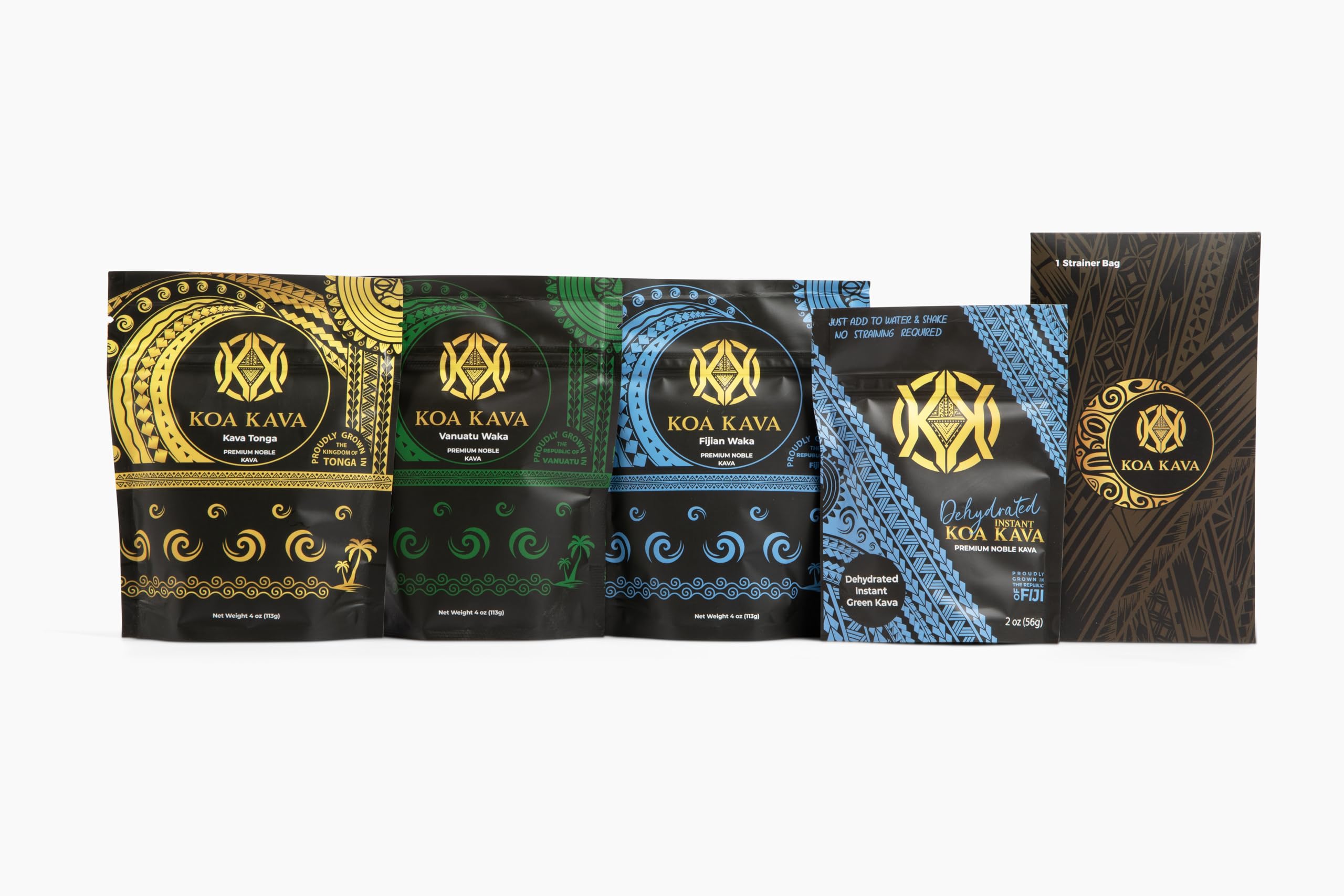 premium kava kava sample pack
