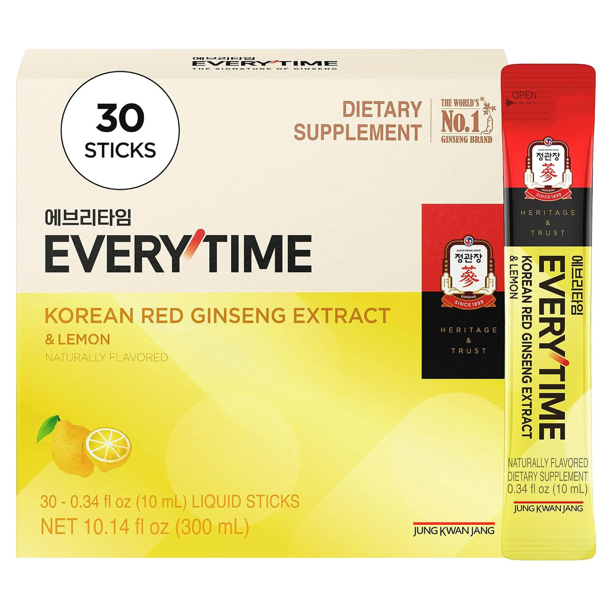 premium Korean ginseng extract sticks