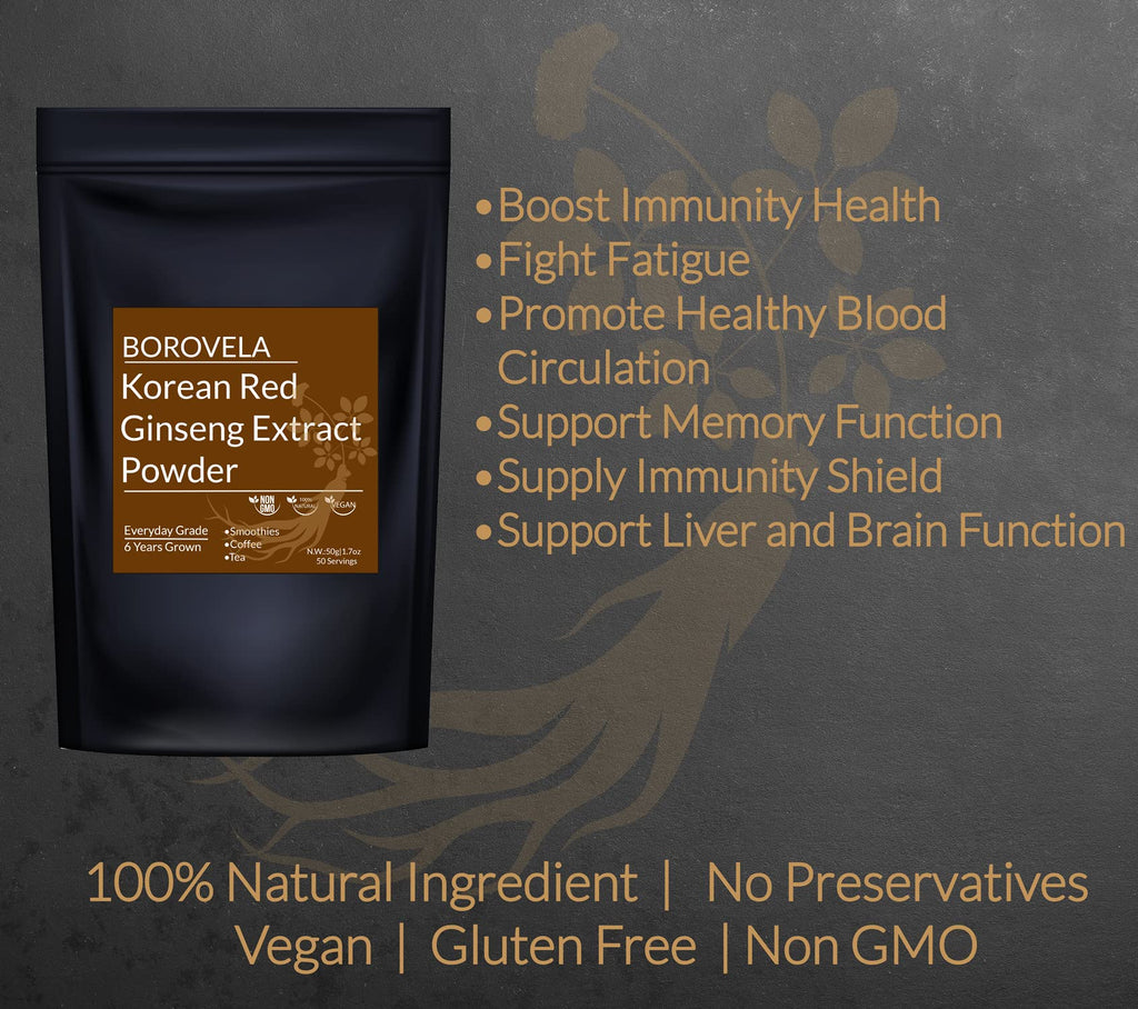 premium Korean red ginseng powder